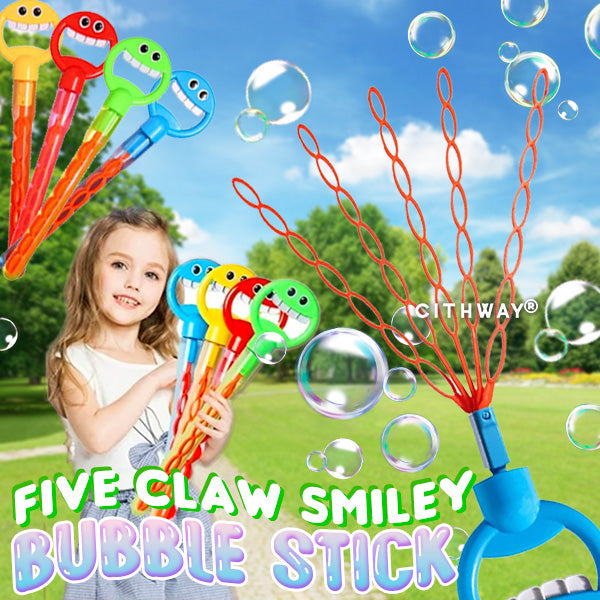 Cithway® Magical 5-Claw Smiley Bubble Stick – Wishinglams