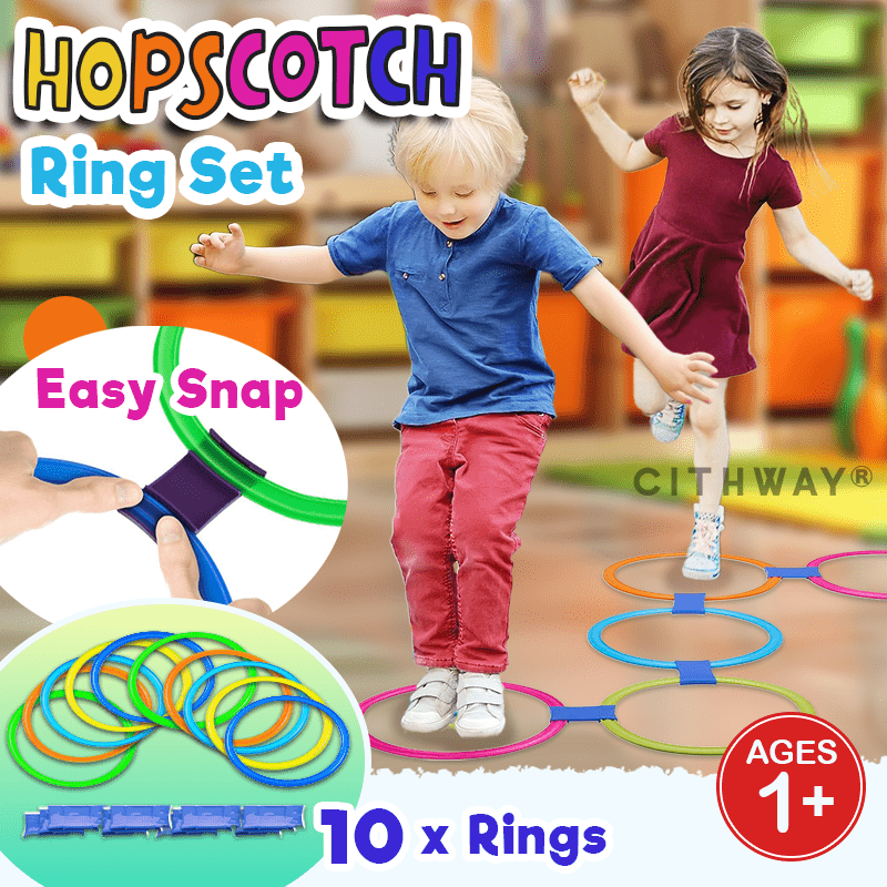 Cithway® Rainbow Hopscotch Ring Set – Wishinglams