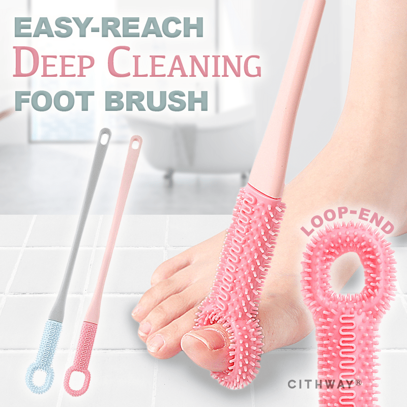 Cithway® Easy-Reach Deep Cleaning Foot Brush – Wishinglams