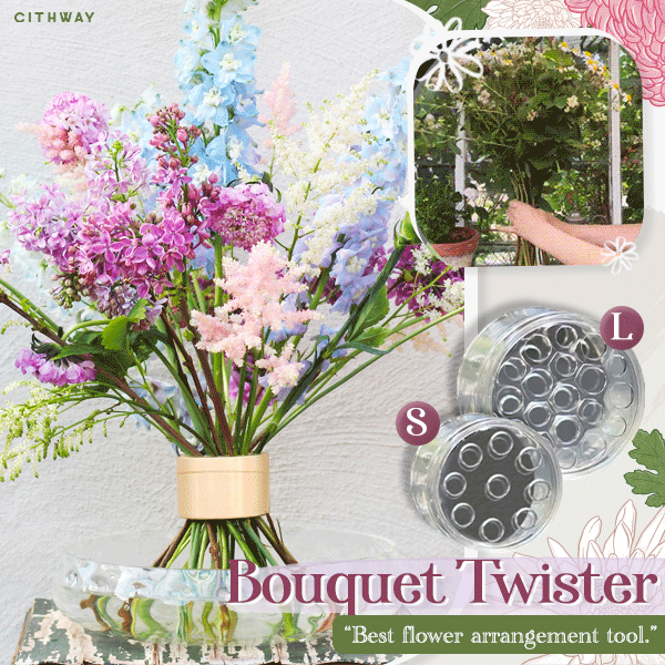 Cithway™ Flower Arrangement Twister Holder – Wishinglams